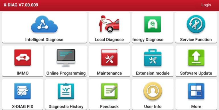 XDIAG Apps– XDIAG APK Android Diagnostic OBD Software