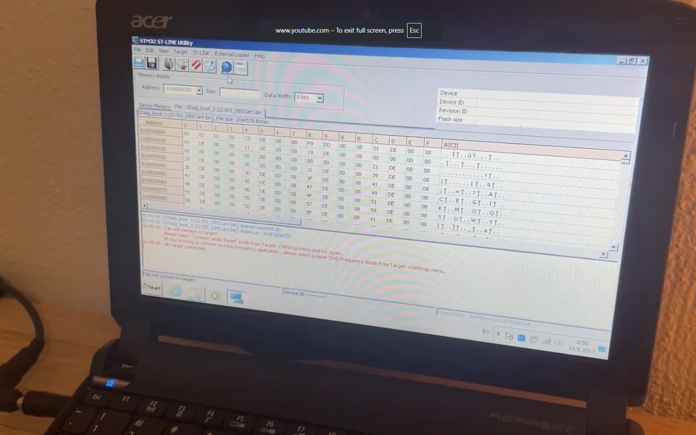 Guide on how to flash THINKDIAG 2 adapter to x-diag pro